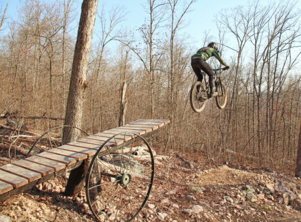 How to Build a Mountain Bike Jump Out of Wood Step-by-Step DIY Ramp ...
